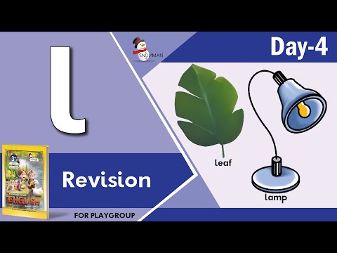 Small Letter l Revision Day 4 | Tracing, Writing & Phonics Practice | Playgroup Learning Activities