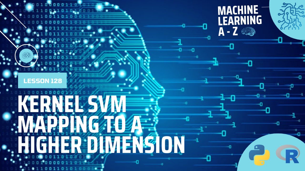 Learn Machine Learning | Kernel SVM Intuition - Mapping to a higher dimension