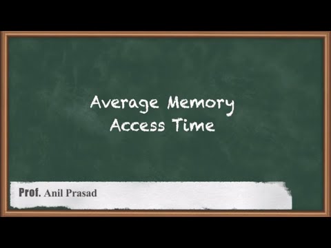 Average Memory Access Time - Memory - GATE Computer Organisation and Architecture - CSE Video ...