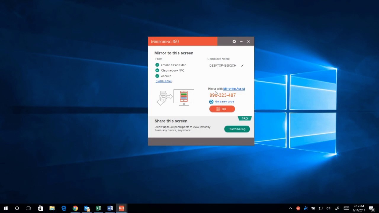 Screen Sharing Tutorial   Mirroring360 Pro