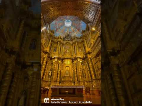 La Compañía de Jesús. La joya del arte Barroco está en Quito, Ecuador. #shorts