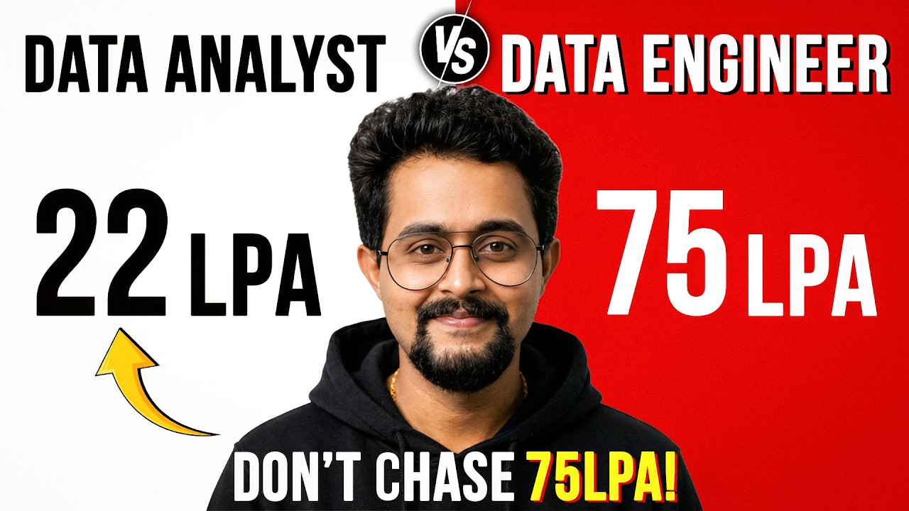 The REAL Difference Between Data Analyst & Data Engineer