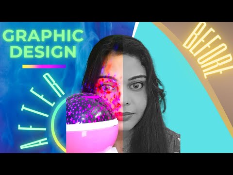 Before & After Graphic Design in 56 seconds (FAMOUS and TRENDY designs)