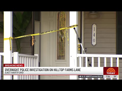 Police investigating apparent murder-suicide of husband and wife in East Hartford