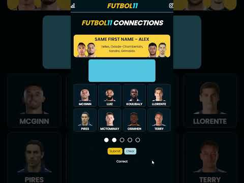 Futbol11 Connections (May 5th) #connections #football #futbol #fyp #foryou