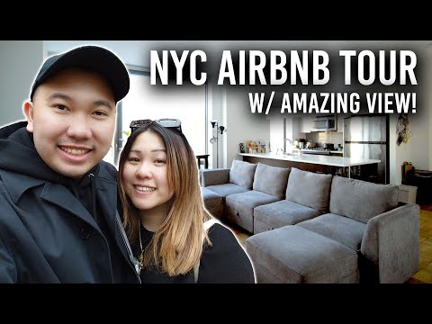 Our NYC Airbnb Tour!! | $5000/month in Manhattan