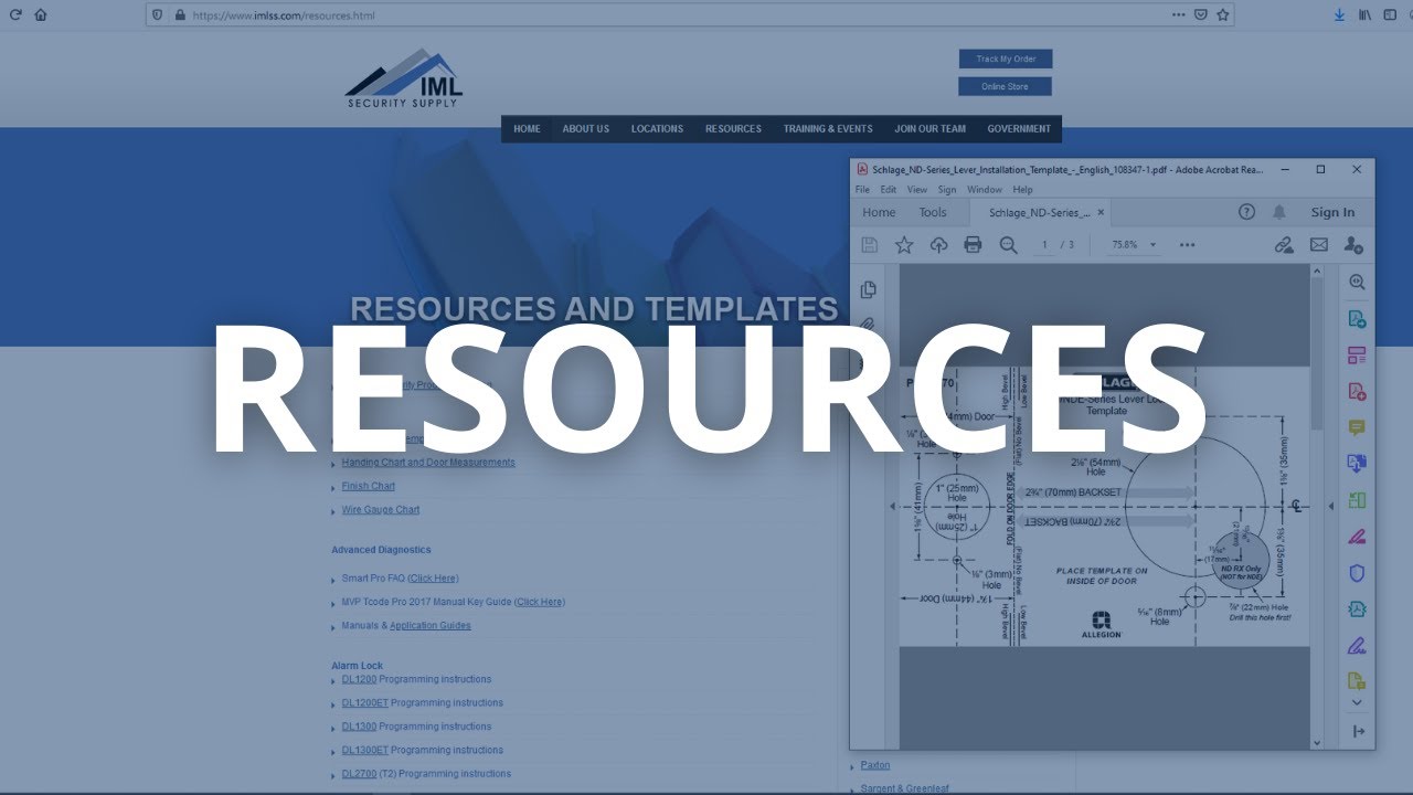 Download Manufacturer Templates, Programming Instructions, and Installation Manuals.