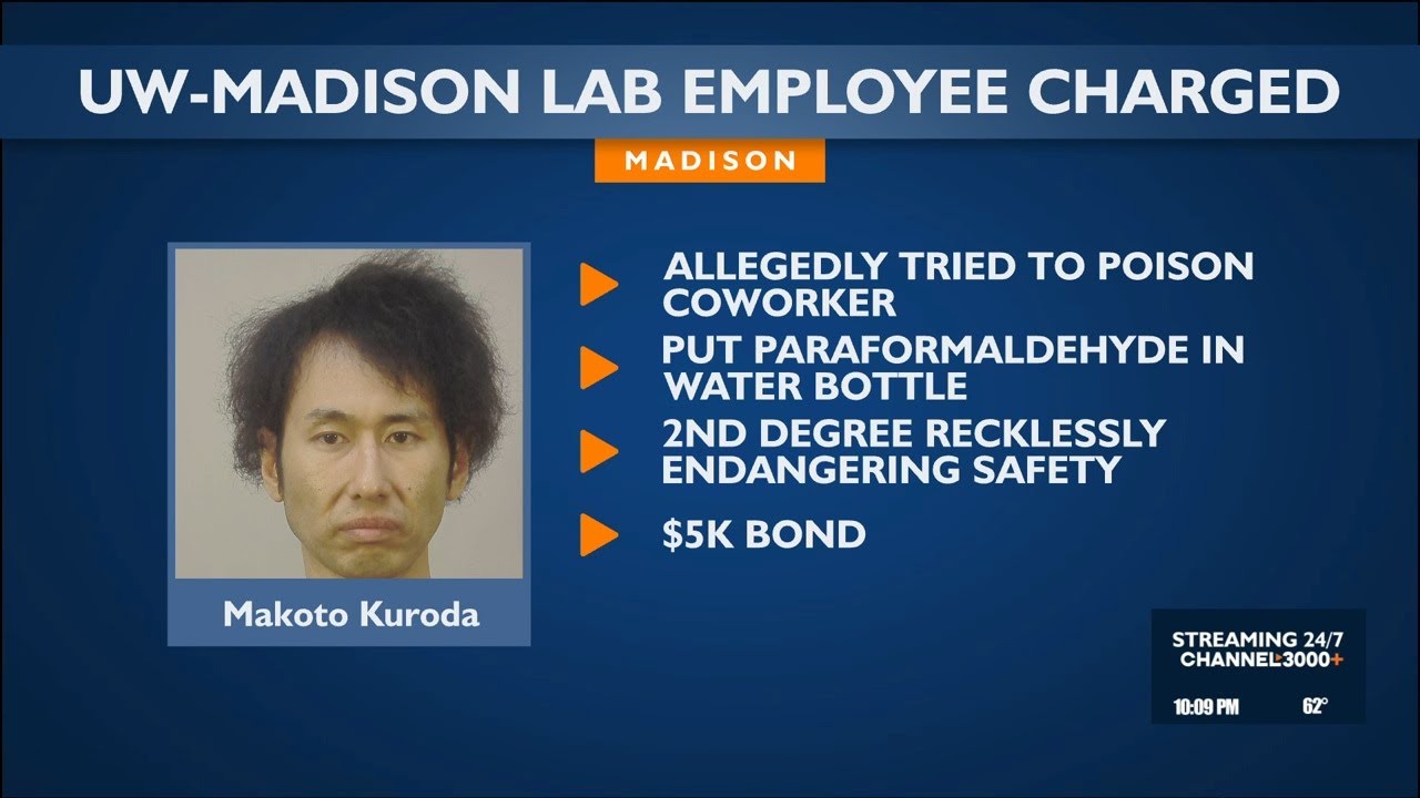UW-Madison lab employee charged