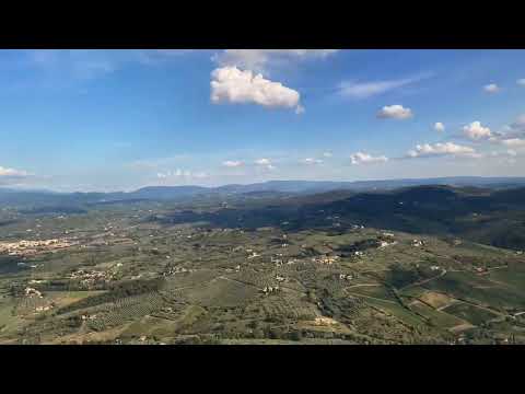 Landing at Firenze-Peretola Airport #airport#Italy#Firenze#timelapse #trip