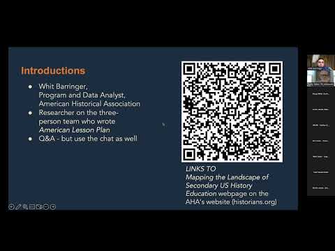 Museums and the American Lesson Plan