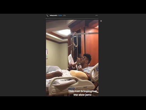 Tua Tagovailoa sings, dances and plays the ukulele in the hospital