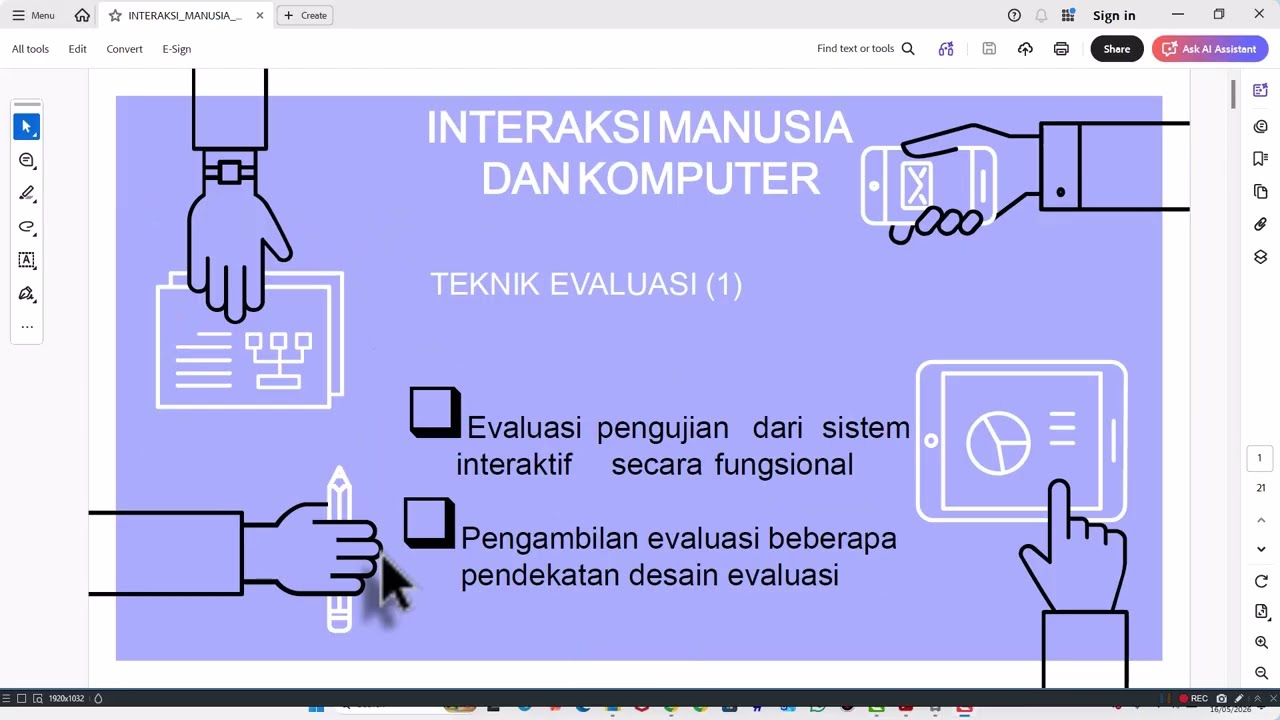 Interaksi Manusia dan Komputer (IMK) MATERI 12