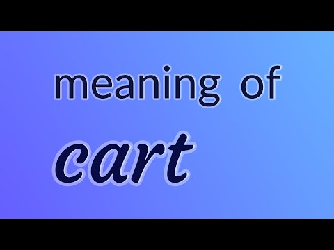 Cart - 189 English Vocabulary Flashcards