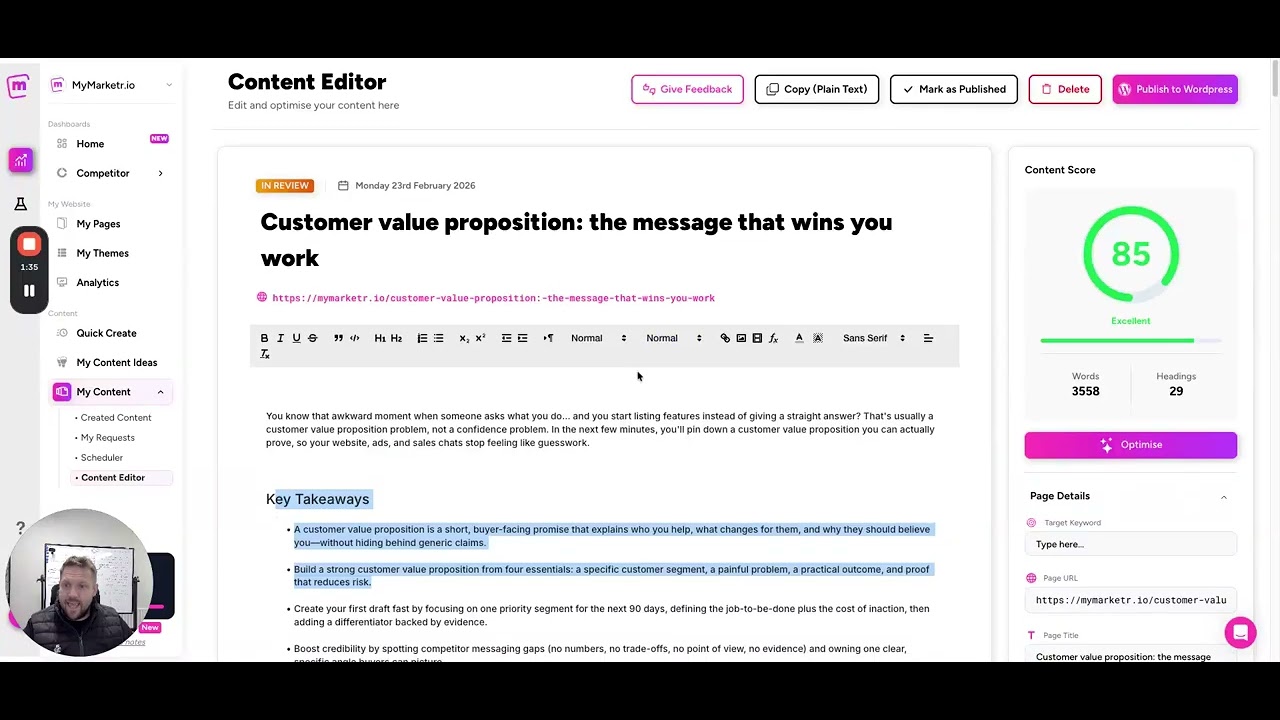 How to Use the Content Editor Effectively