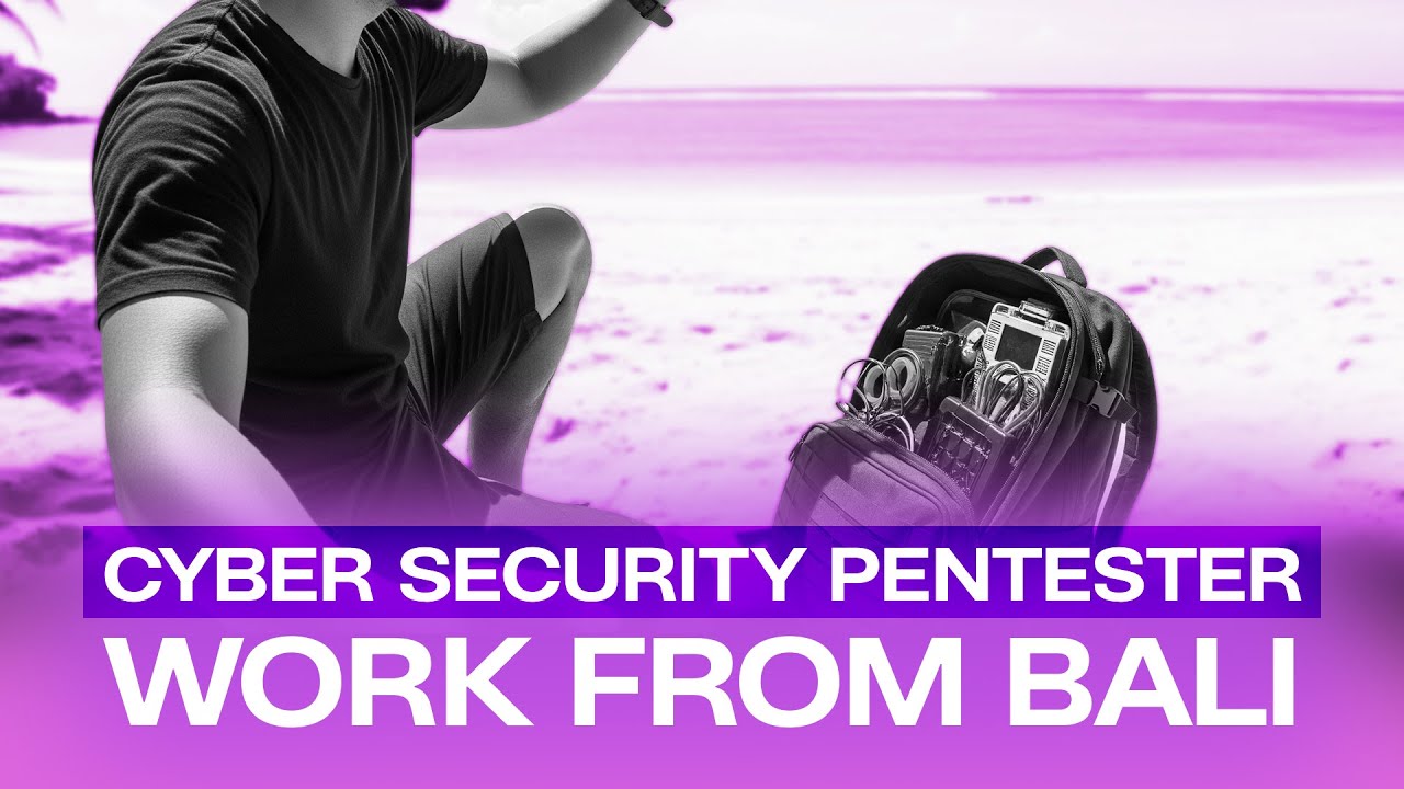 A Day in The Life of a Cybersecurity Pentester - Remote Work From Bali with Cybersecurity Consultant