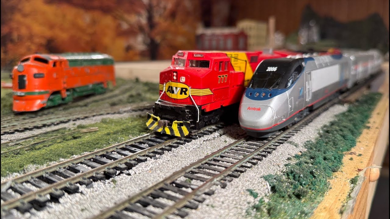 Operating Trains & Locomotives Live on my HO Railroad