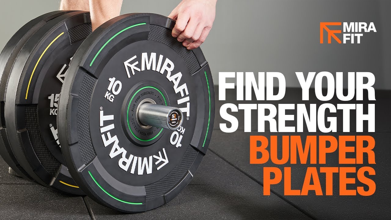 Mirafit Find Your Strength® Bumper Plates | Mirafit