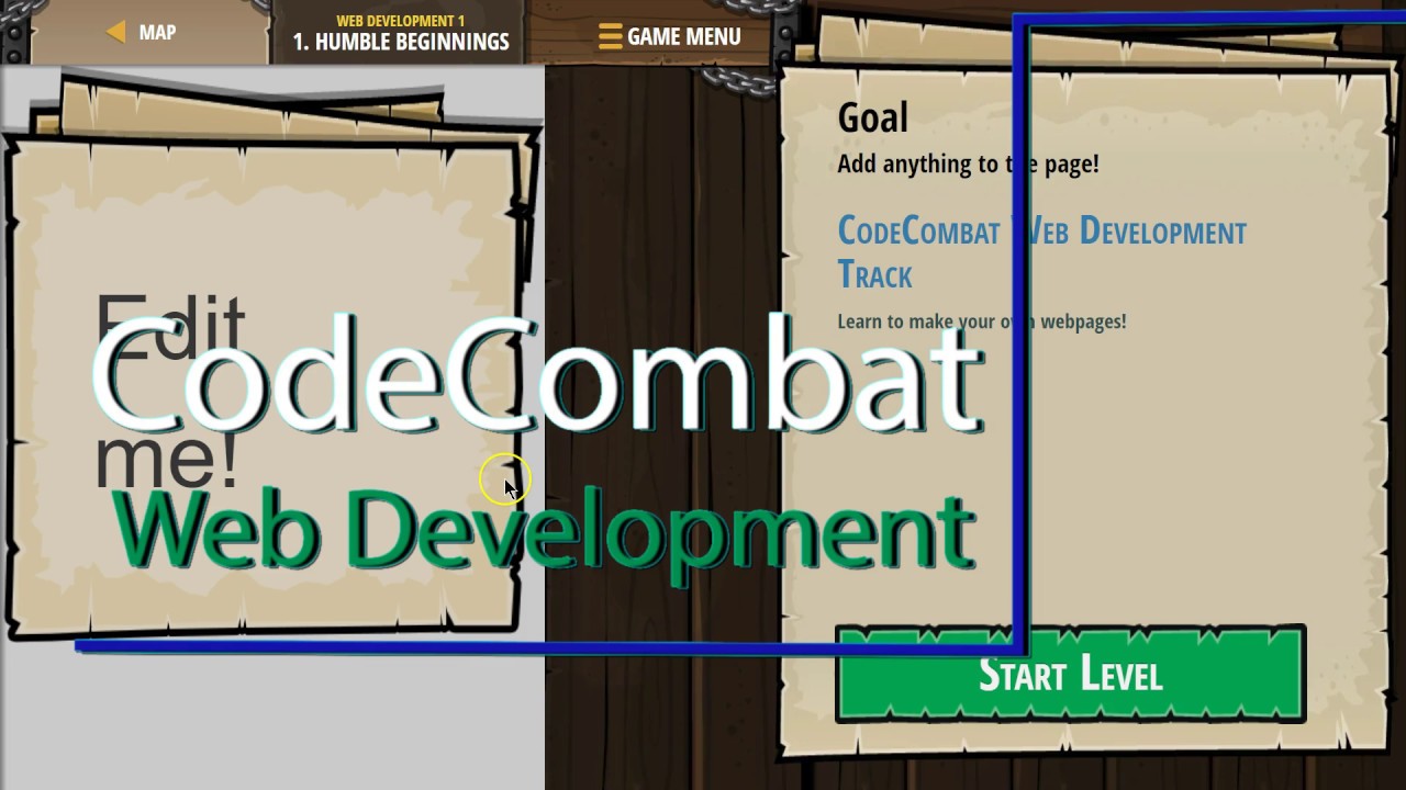 CodeCombat Web Development Level 1 Tutorial with Answers