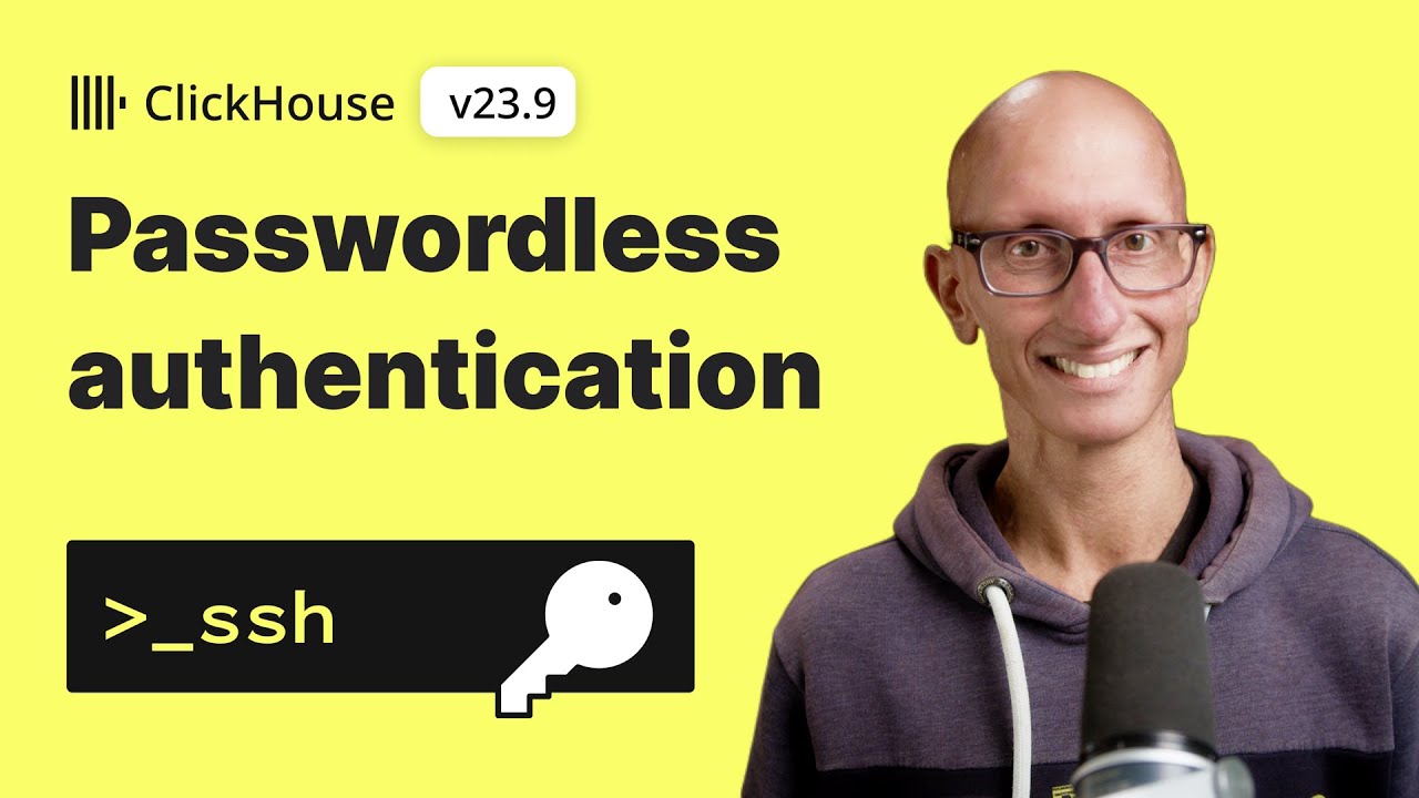 Authenticating in ClickHouse with an SSH Key Authenticating in ClickHouse with an SSH Key