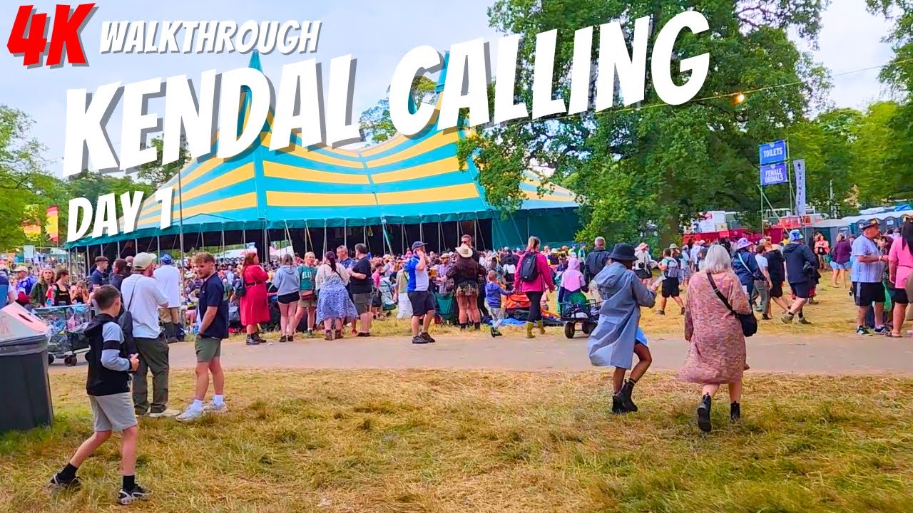Kendal Calling Festival Full Walkthrough | Day 1