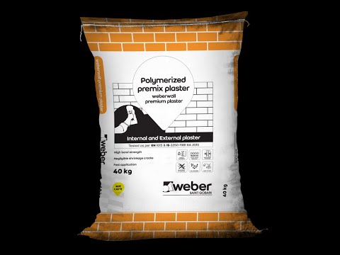 Ready mix plaster - Weber