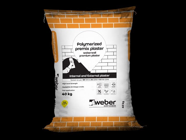 Ready Mix Plaster - Weber ready mix plaster Trader - Retailer from Mumbai