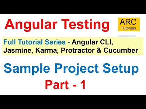 Learn Angular Testing Tutorial 1 Sample Project Setup - Mind Luster