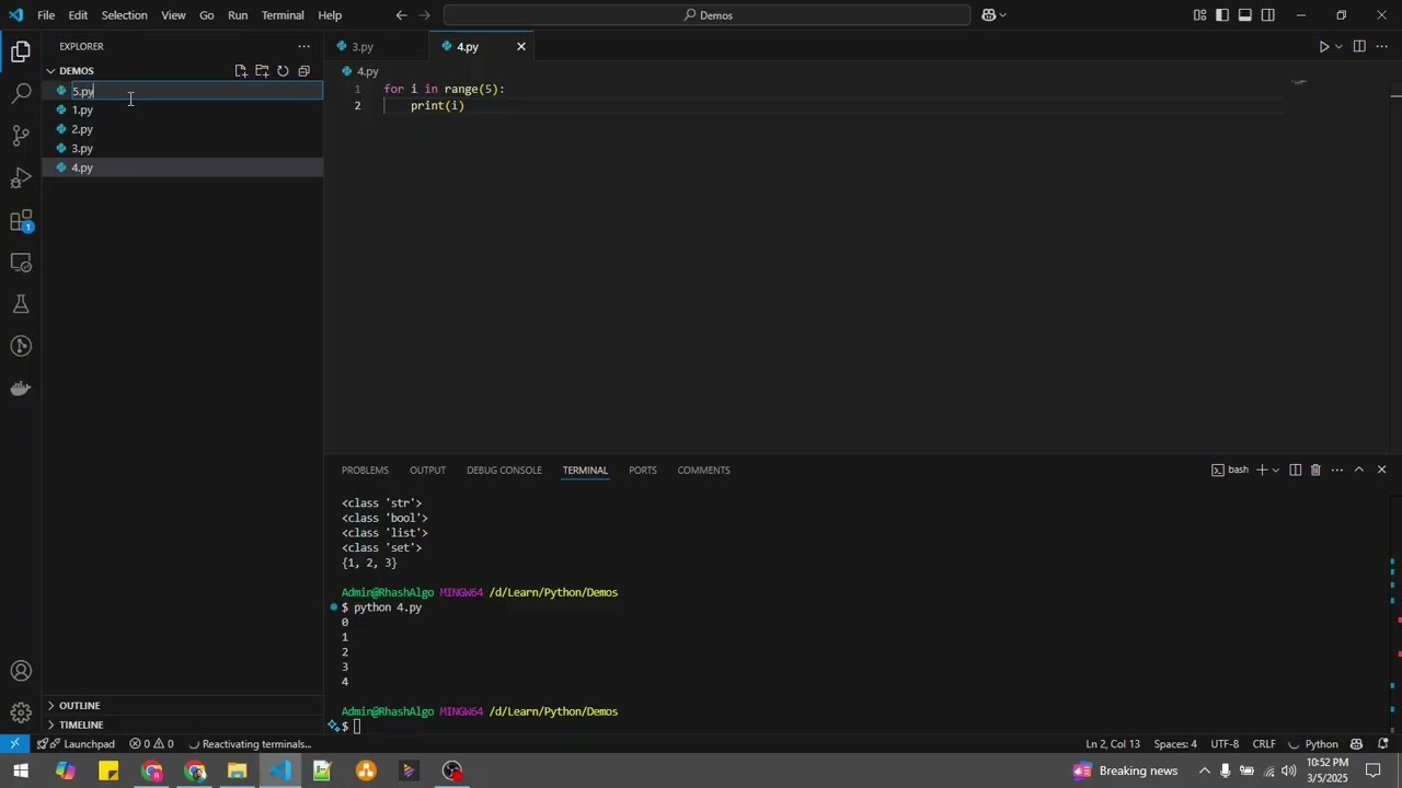 2. Python Syntax | Introduction