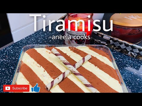 Quick and Easy Tiramisu Recipe (In Urdu) - Aneela Cooks