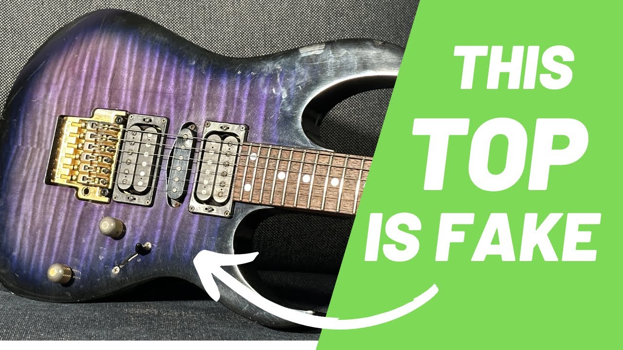 What is the photo flame top? The guitar that started my Ibanez fandom. | Ibanez RG570GF