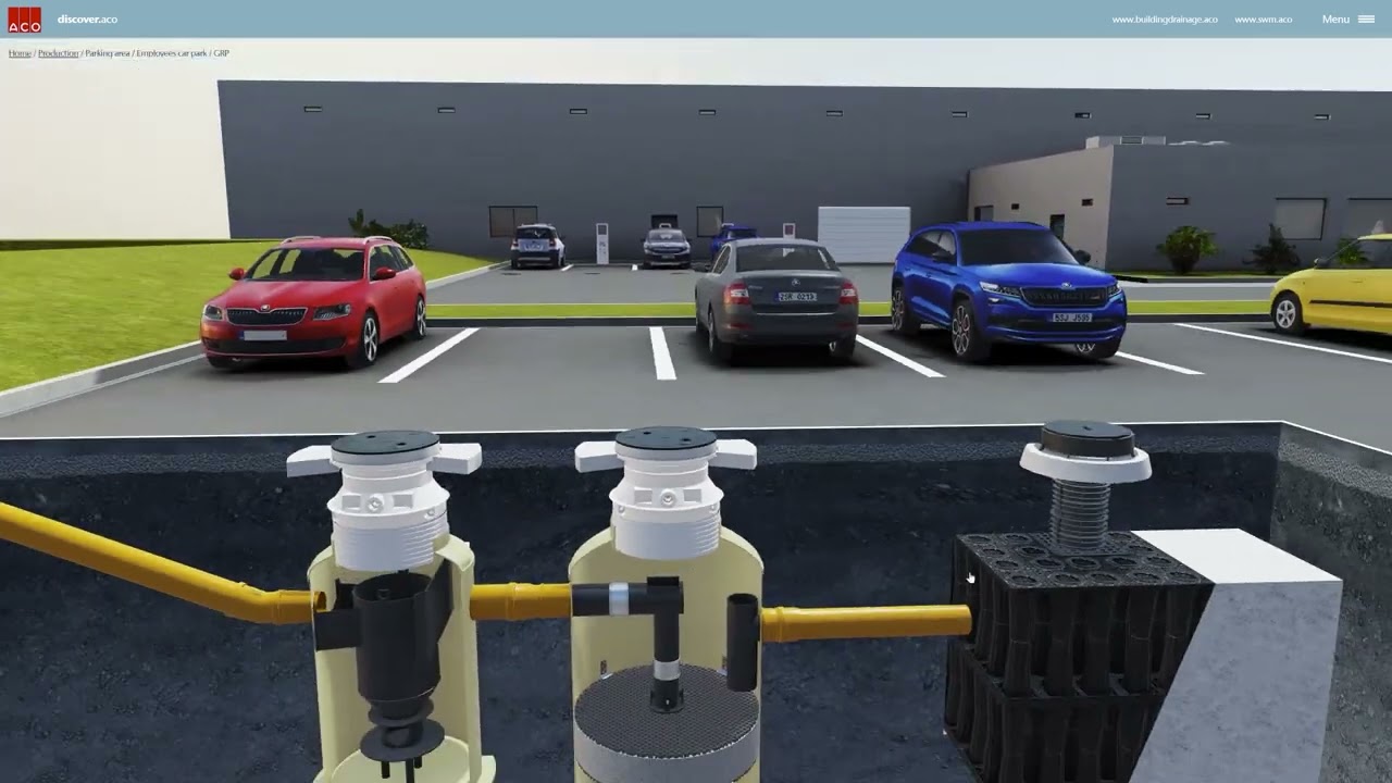 Interactive 3D Web Application ACO Discover