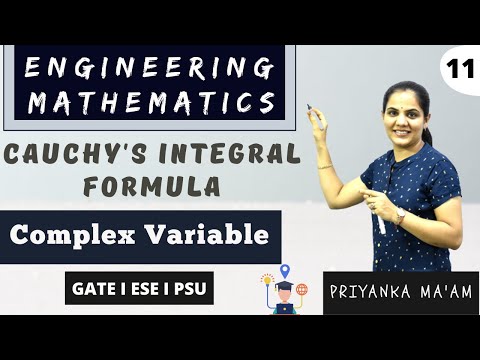 Cauchy's Integral FormulaI Complex Variable I Engineering Mathematics by Priyanka Sharma Mam ...