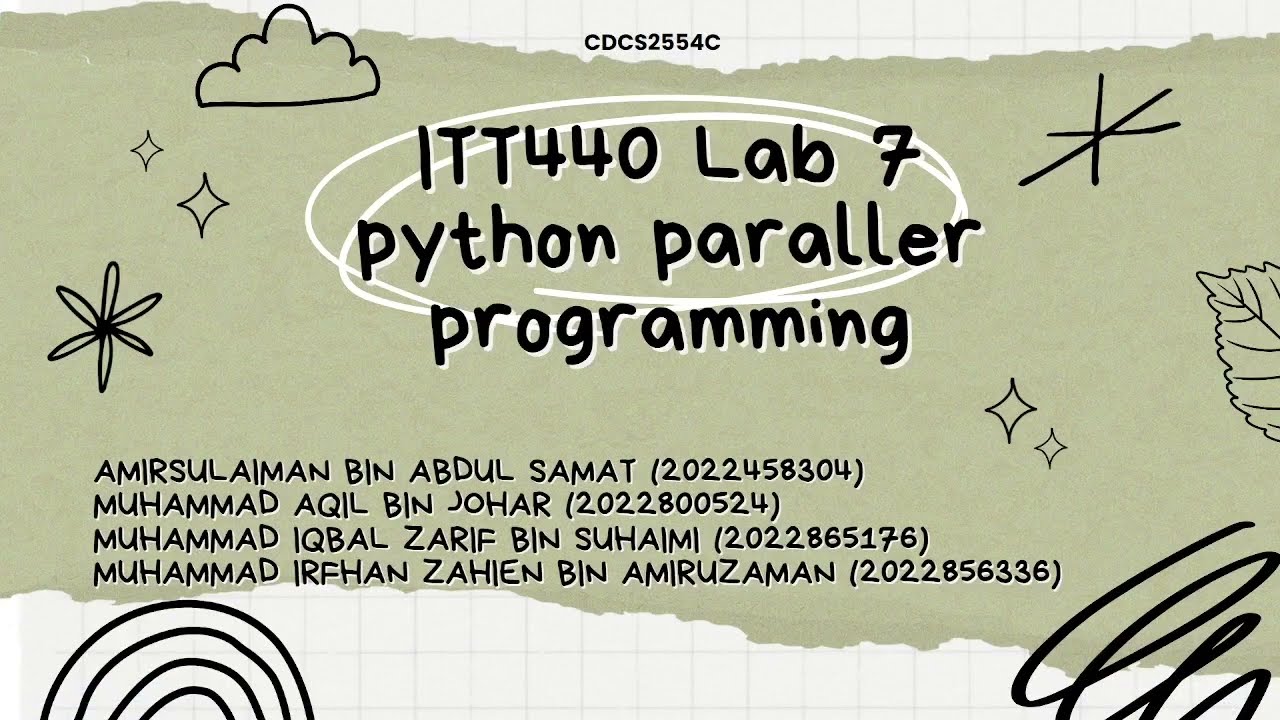 LAB7 ITT440 - PARALLEL PROGRAMMING