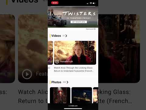 Alice through the Looking Glass live action movie 2016 