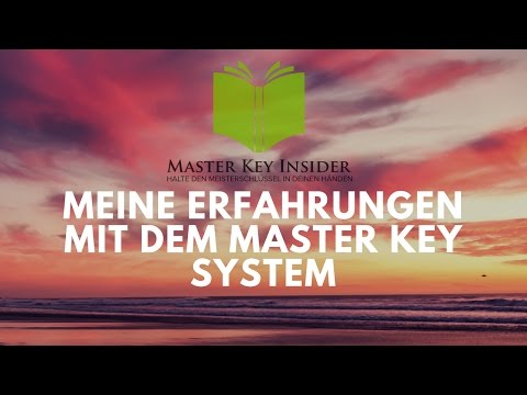 Meine Erfahrungen mit dem Master Key System