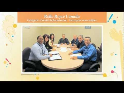 Mérites du français au travail et dans le commerce 2012 - Entreprise non certifiée