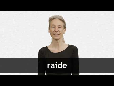 English Translation of “RAIDE” | Collins French-English Dictionary
