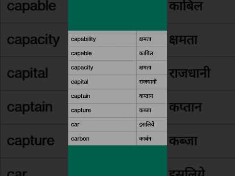 Words meaning in hindi to english ☺️ analysis English #english #vocabluary #usefulwords