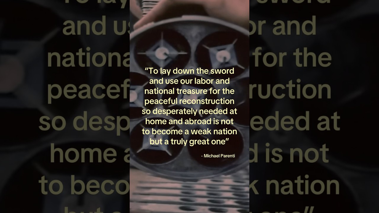 “Against Empire” by Michael Parenti #parenti #socialism #folkmusic