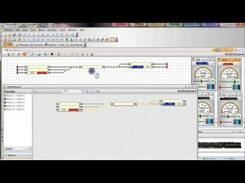 Traincontroller 06: Drive Trains Manually with Routes | rudysmodelrailway