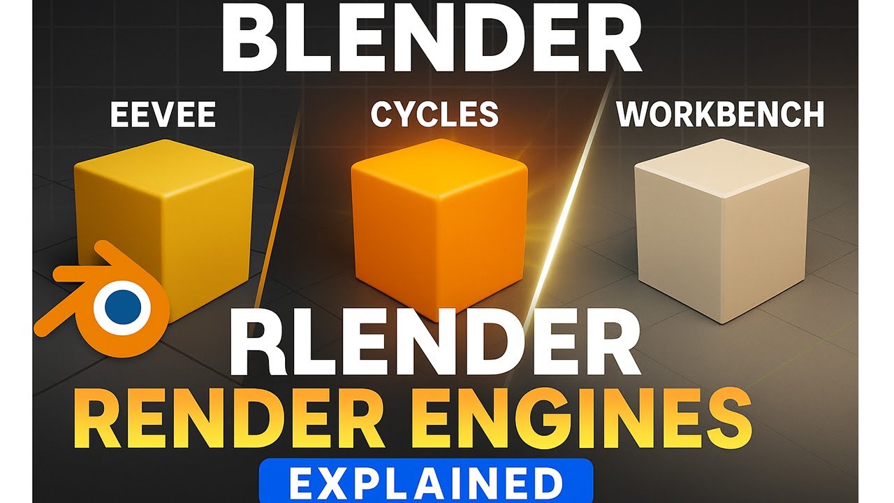 Blender Render Engines Explained | Eevee vs Cycles vs Workbench