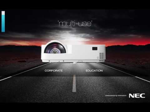 New NEC M Series Projectors featuring HDMI with 3D support