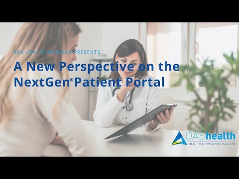 A New Perspective on the NextGen Patient Portal