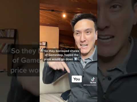 The GameStop (GME) Short Squeeze Explained in 30 Seconds #shorts