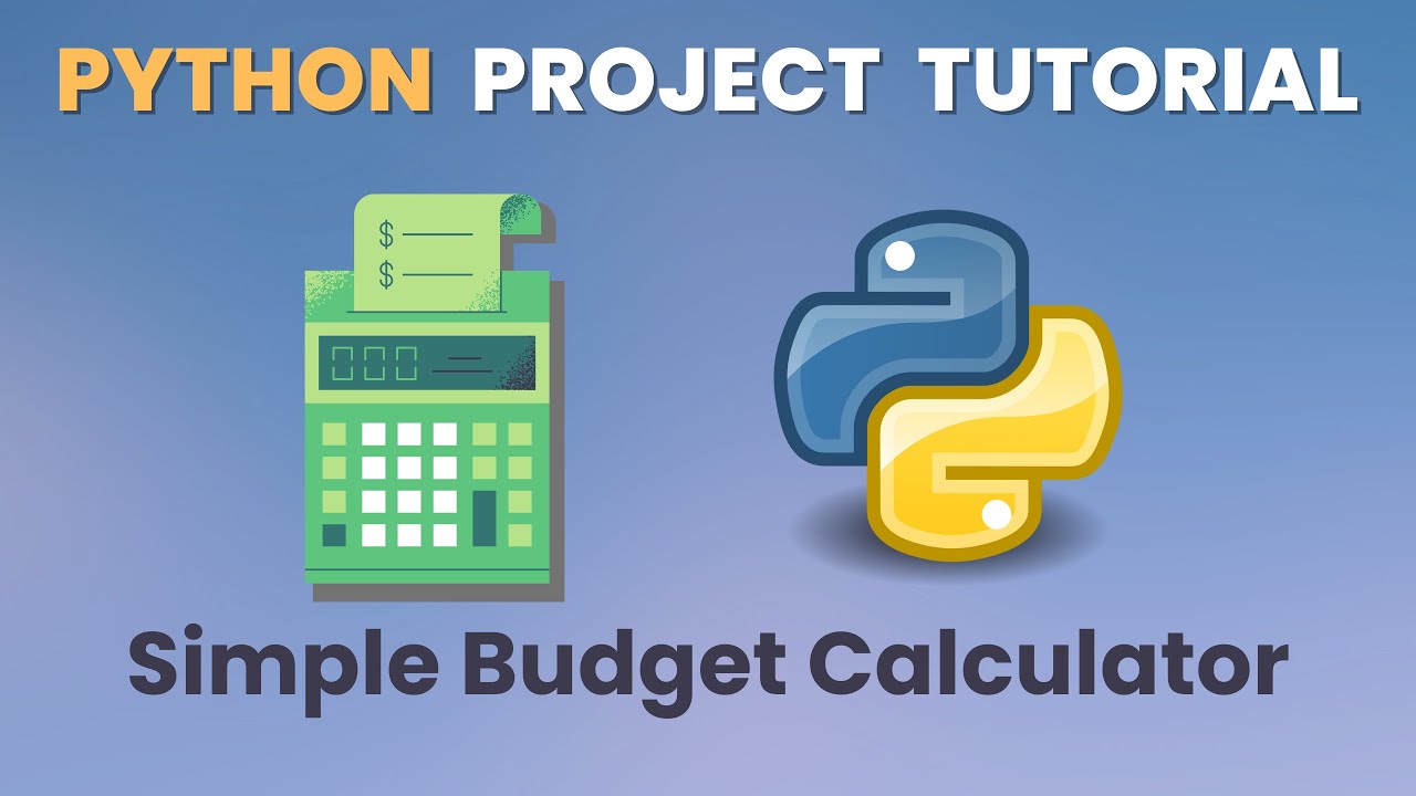 Simple Python Project For Beginners: Budget Calculator (python for beginners)