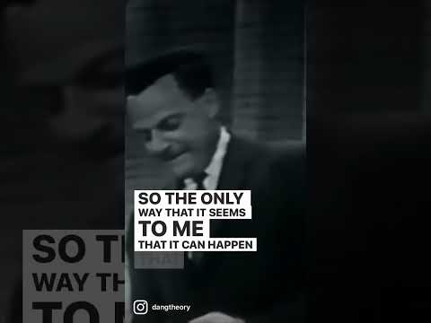 Richard Feynman on the limits of human discovery and problem solving