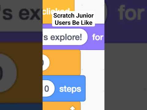 All Scratch Jr Users Be Like! #funny #scratch #gamedev #spicylemon #shorts
