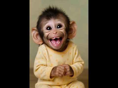 Canβt stop laughing at this monkey laugh ! πππ