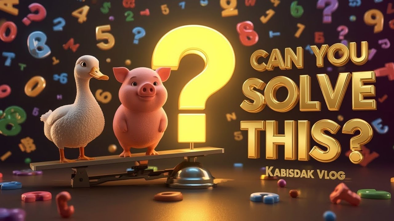 Test your IQ 🧠 Animal Puzzle 🐷🐮🐈BRAIN CHALLENGE! #Animallogic #mathpuzzle #geniuosES