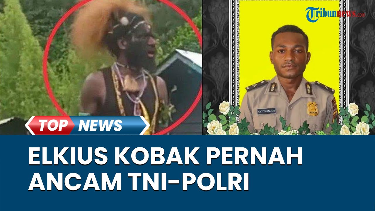 Sosok Elkius Kobak Panglima OPM Jadi Dalang Pembunuhan Bripda Oktovianus, Pernah Ancam TNI-Polri ...